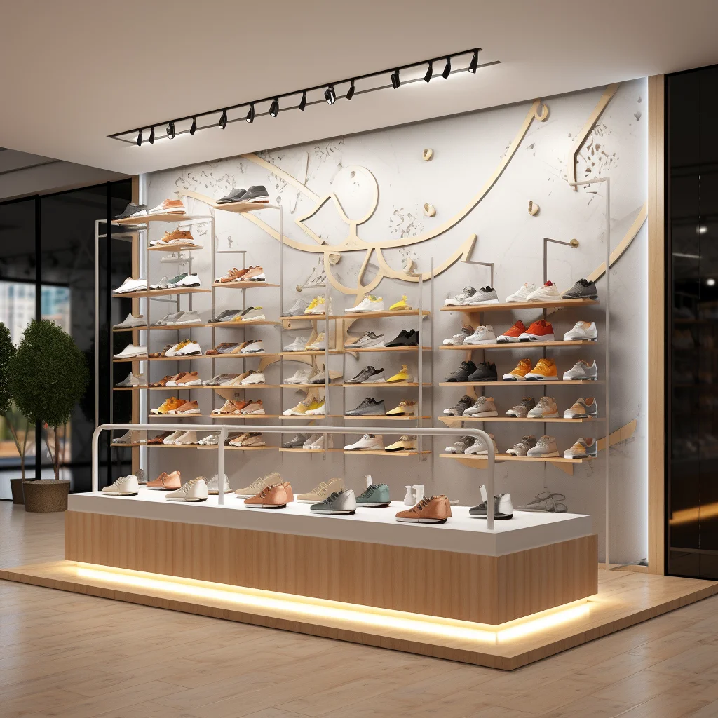 Shop Our Fashion Retail Display Racks for Shoe Shop Fit Out