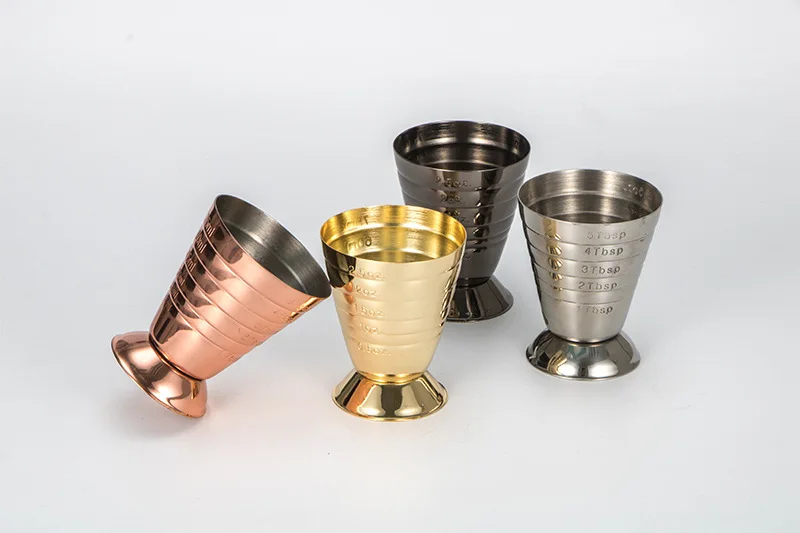 304 Stainless Steel Step Measuring Cup Set Of Silver Four Anti Slip And ...