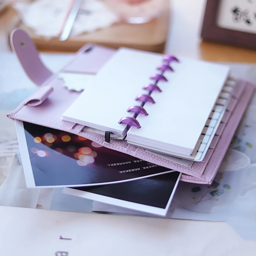 Diary Pebbled Leather Planner,Moterm Original Weeks Cover For Hobo ...