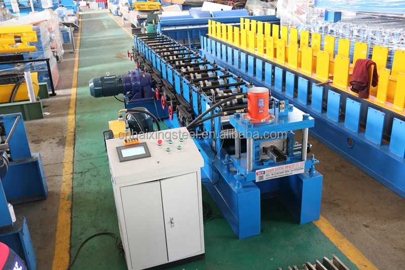 Metal Sheet C Purlin Roll Forming Machine - Buy C Purlin Roll Forming ...