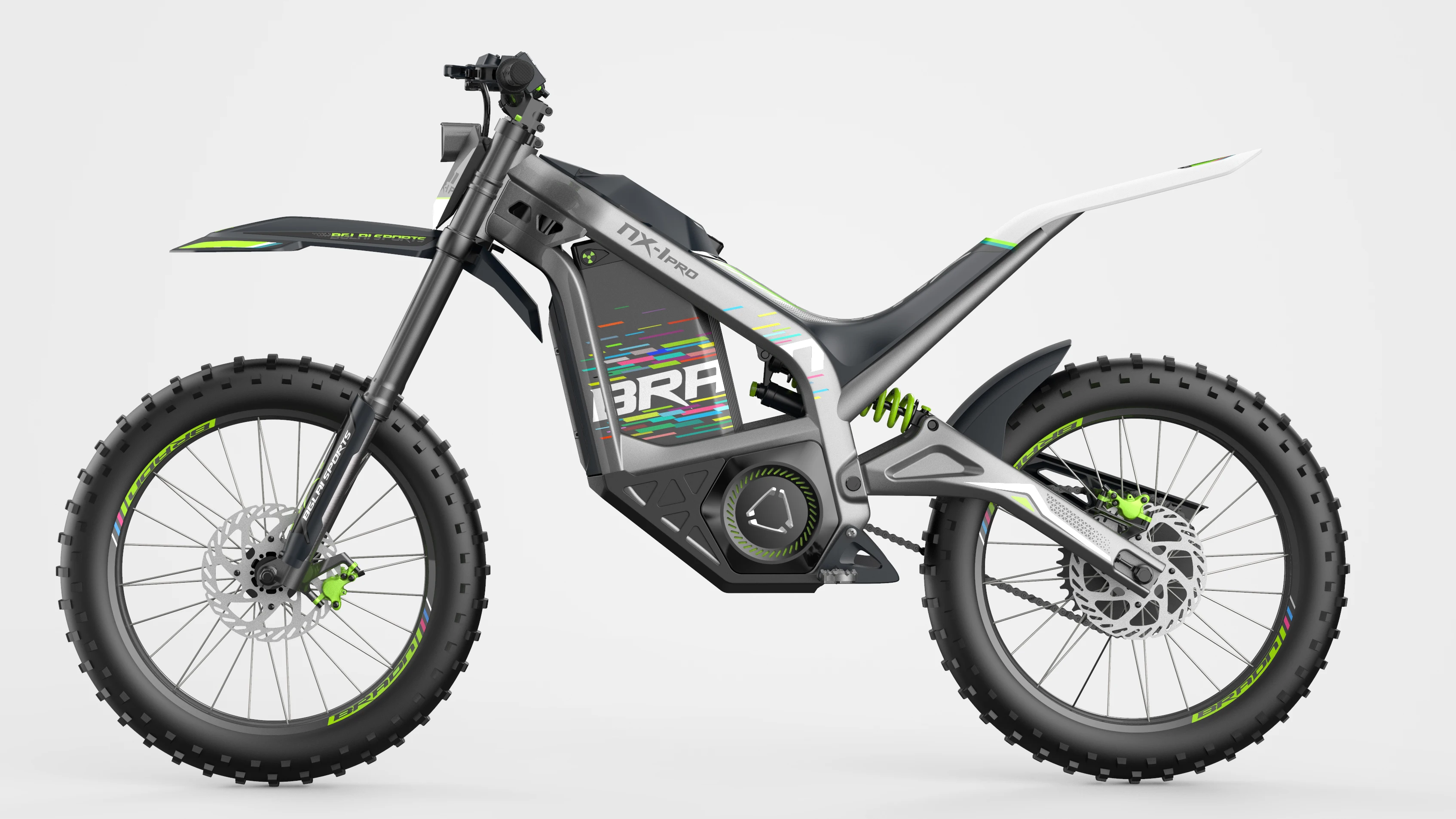 Say Yeah Electric Motocross Bicicleta Electrica High Power 72V3000W Mid ...