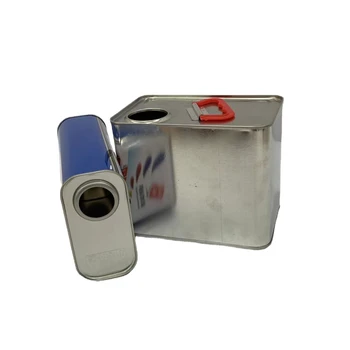 Customizable 1l 2l Rectangular Tin Multi-size For Paint Packaging Metal ...