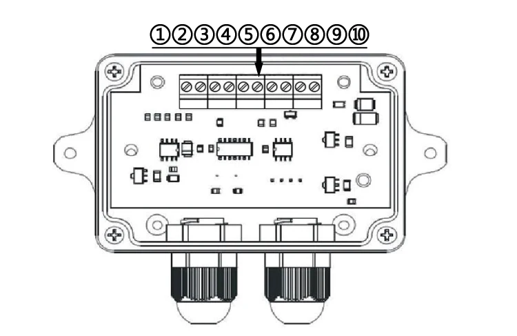 RW-ST01D Digital RS485 Modbus RTU Load Cell Converter