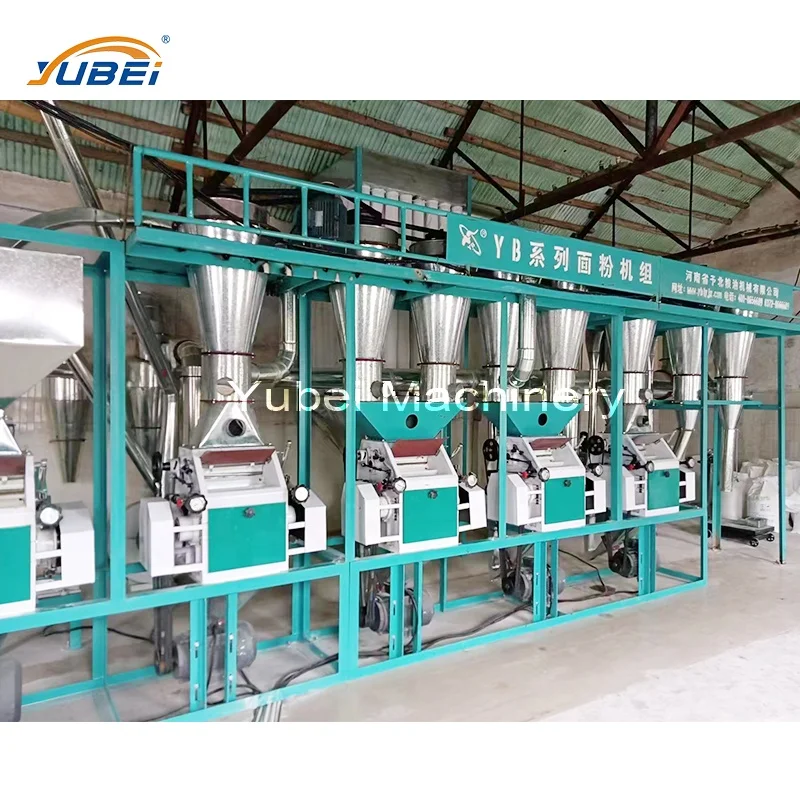 250kgs per Hour Wheat Flour Milling Machine - Competitive Price