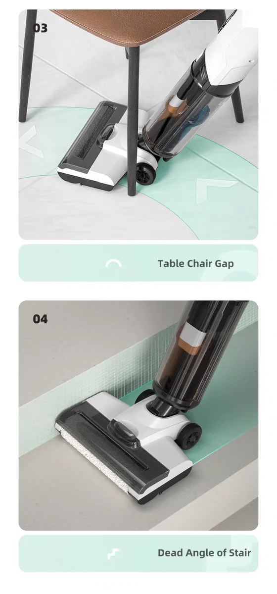 GT8 Smart Cordless Wet/dry Vacuum Cleaner and Floor Washer