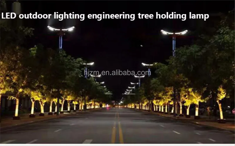 Palm Tree Ring Light - Holiday Decorative LED Lamp