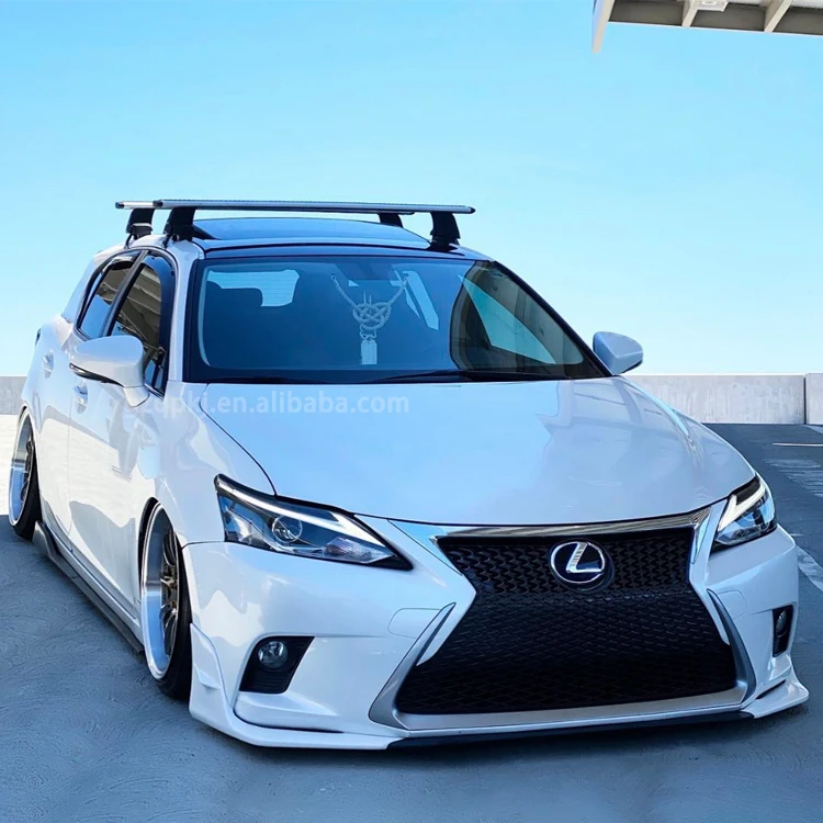 Lexus Ct200h Front Shovel Three Stages - Carbon Fiber Kit