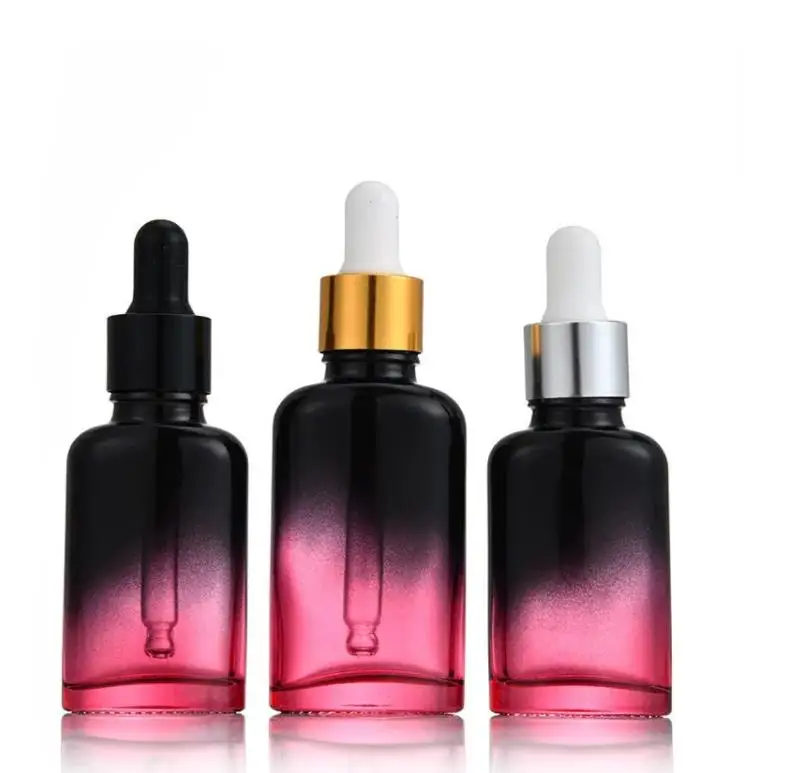New Design Luxury Gradient Matte 10ml 20ml 30ml 50ml Glass Dropper ...