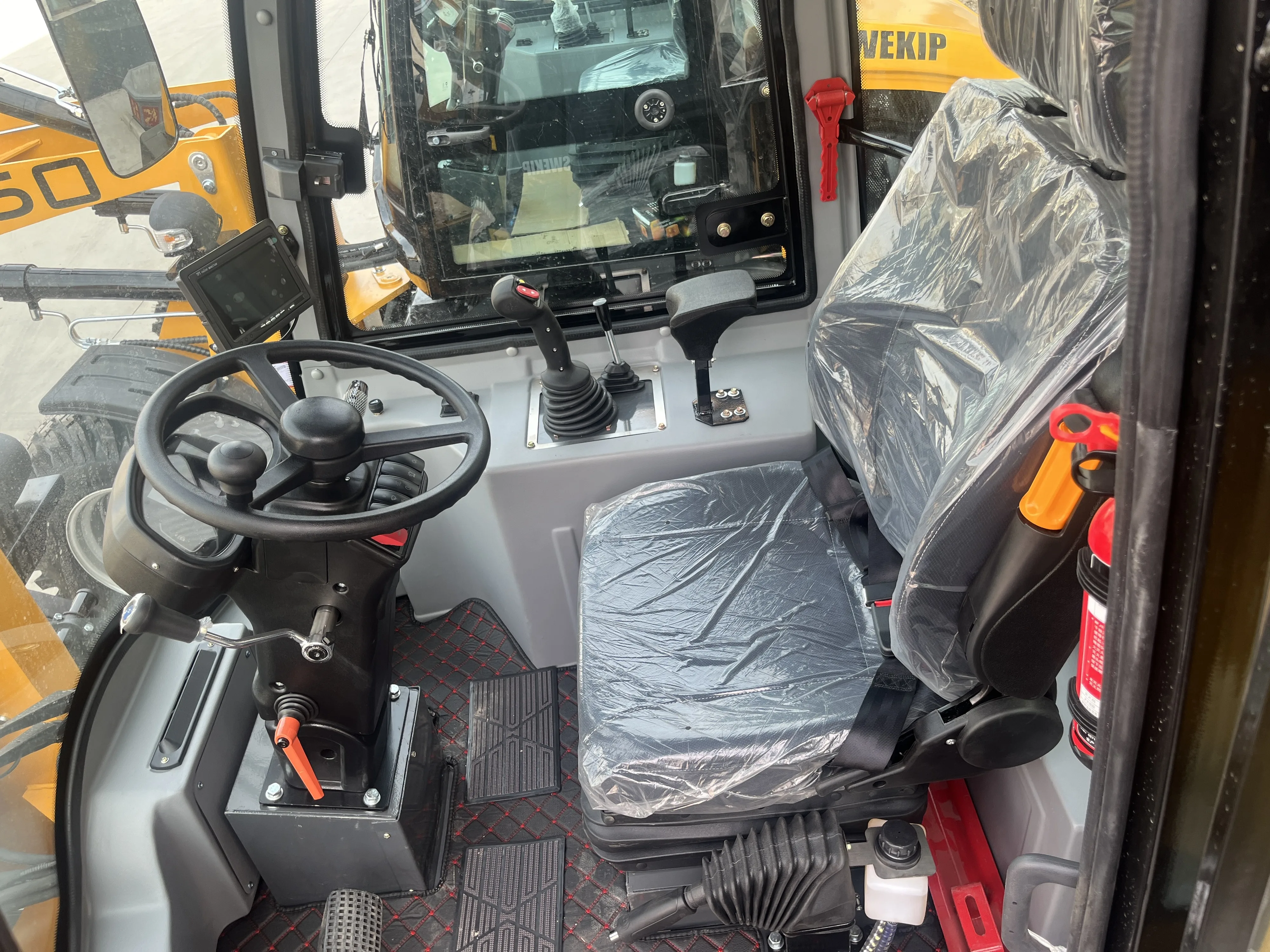 Articulated China Diesel Skid Steer Mini Wheel Compact Utility Loader ...