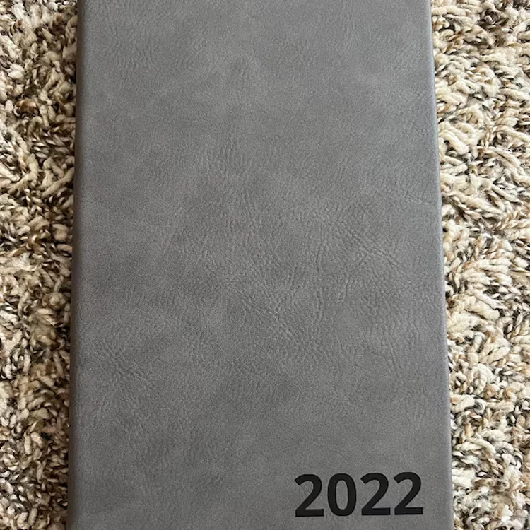 Classic Custom Laser Engraved Notebook Cover Personalized Diary Office ...