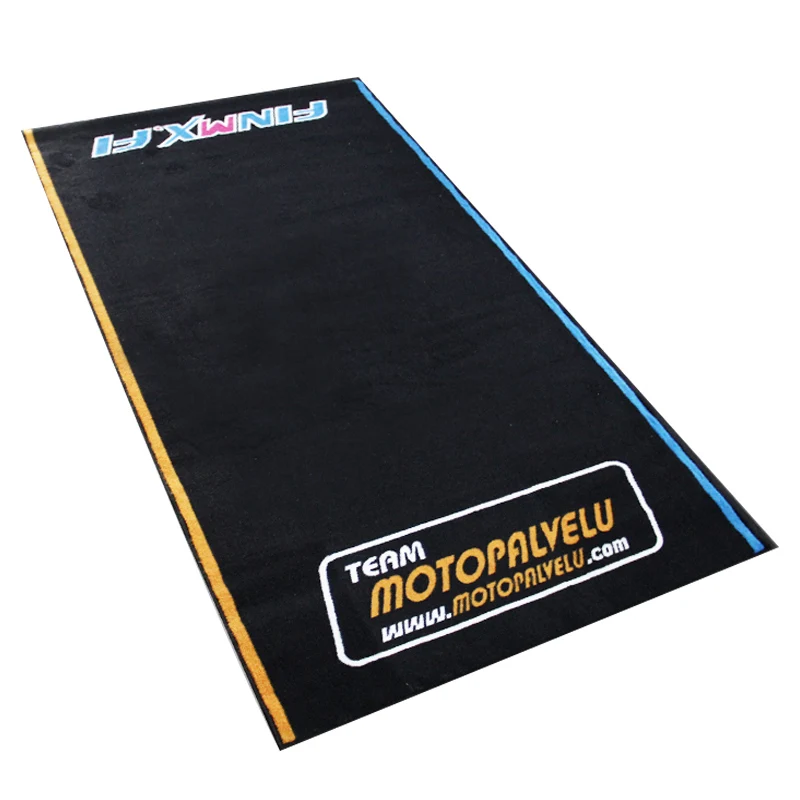 Custom Racing Motorcycle Pit Mats Rubber Bike Floor Mat For Wholesale ...