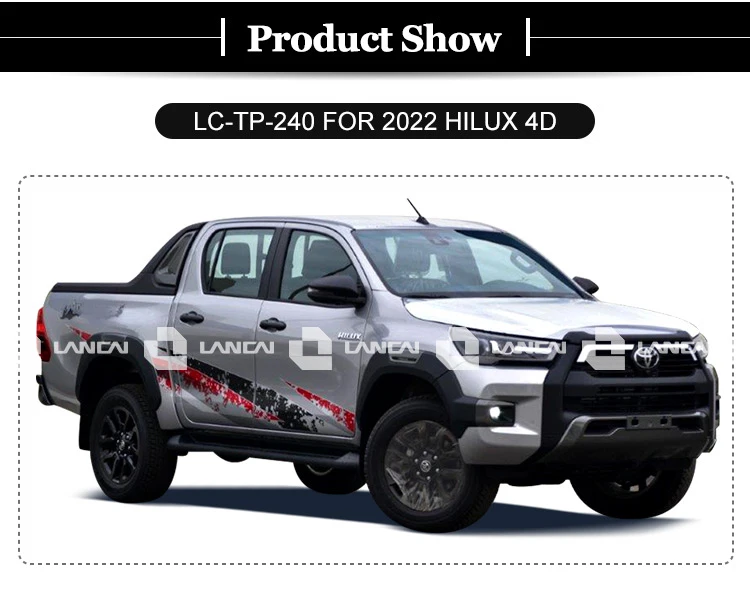 Hilux 4 Door Adventure Sticker - Durable & Waterproof