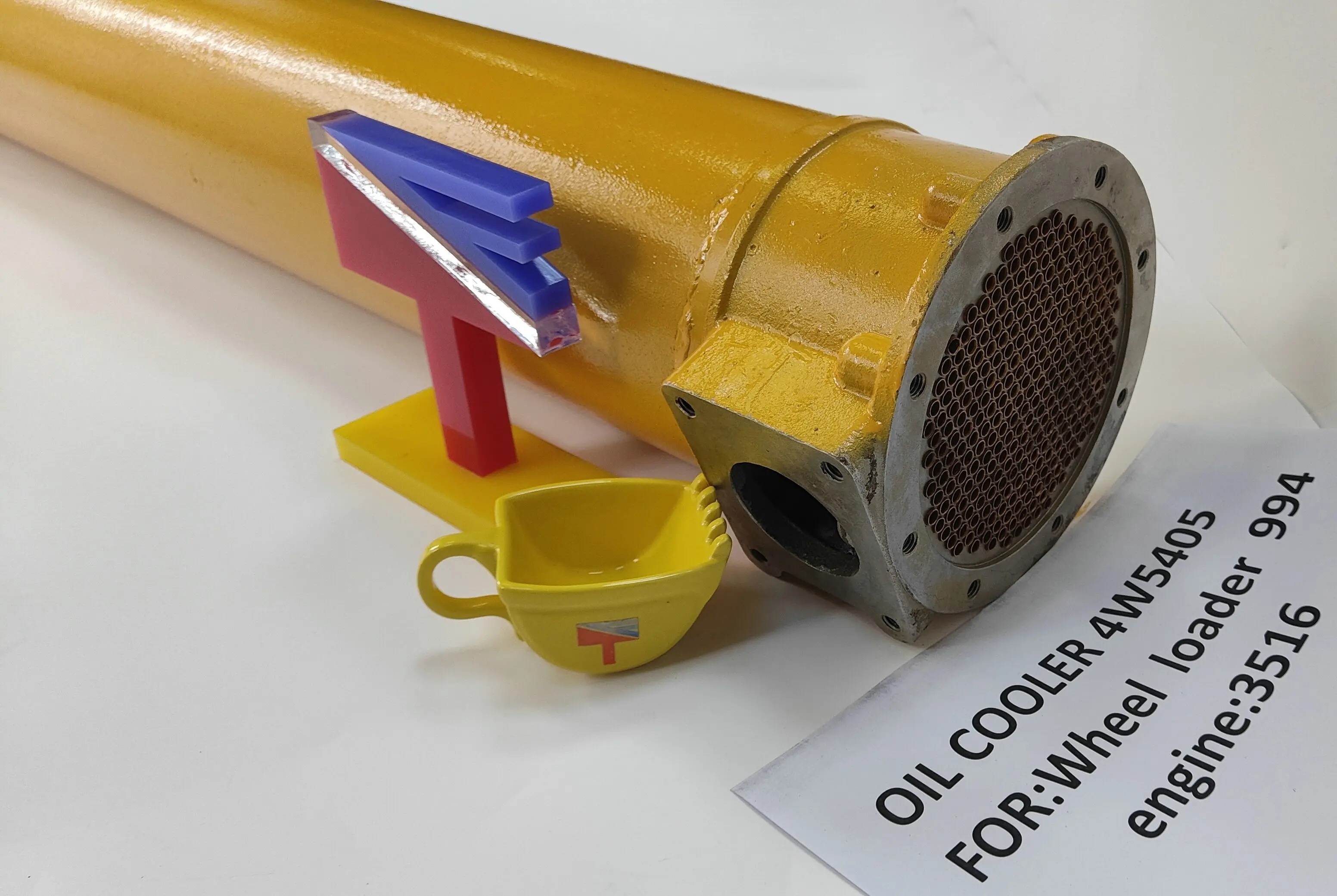 Engine Oil Cooler Core 4W5405 for Wheel Loader 994 Engine