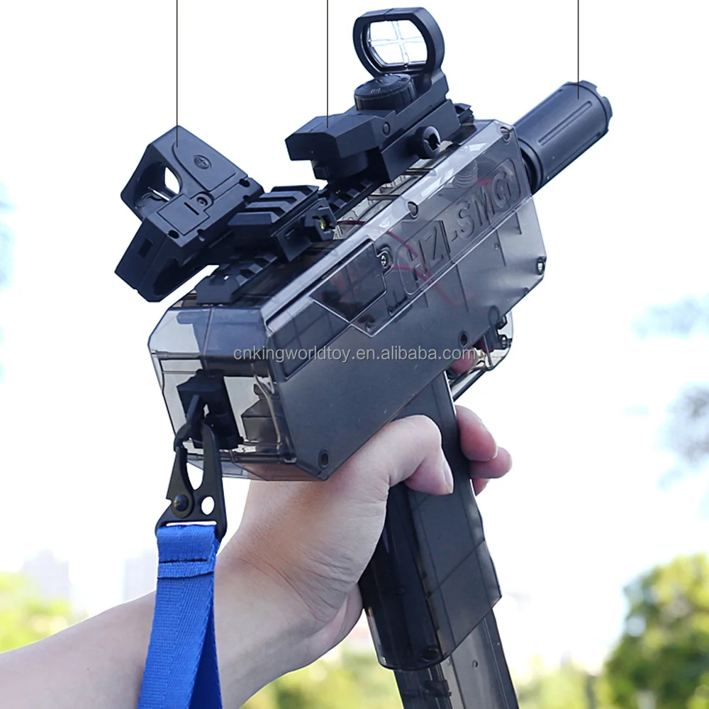 Wholesale 2024 Electric Water Gun Automatic Squirt Gun Uzi Water ...