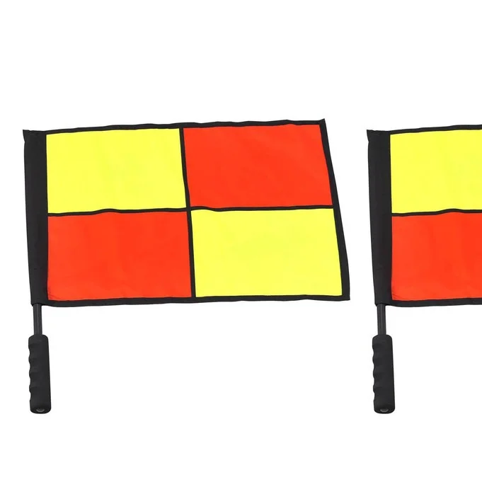 High Quality Linesman Referee Flags Set training soccer corner flags for football field Perfect ...