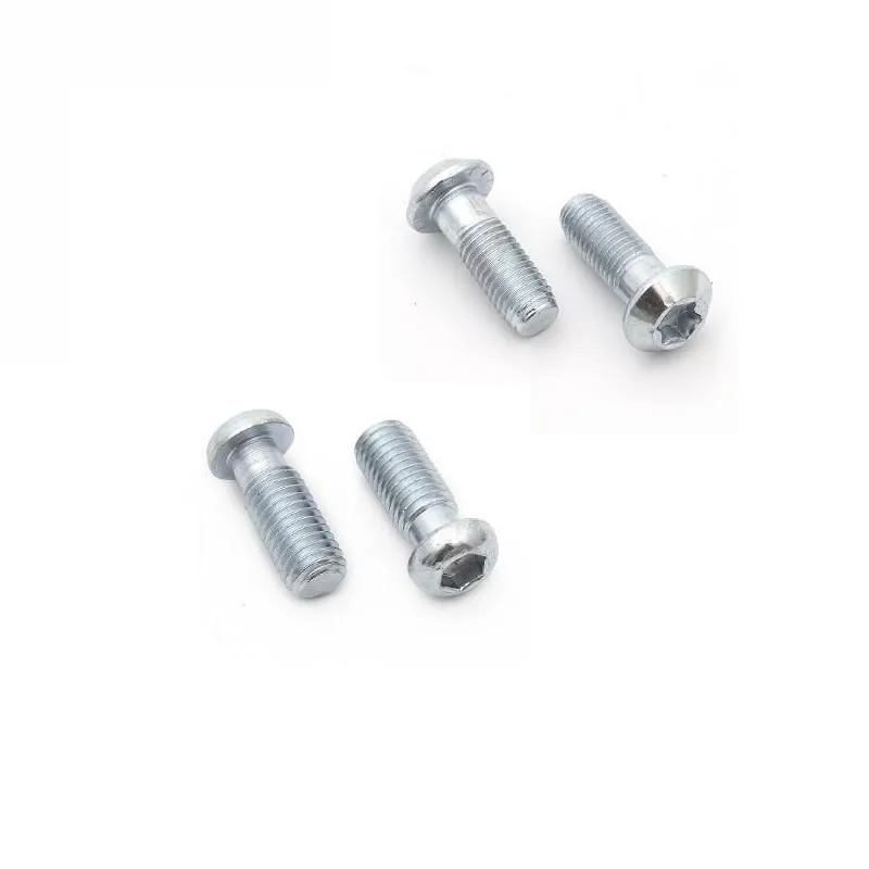 M4 M5 M6 M8 M10 Steel Stainless Steel Socket Bolt With Zinc Finish Head ...