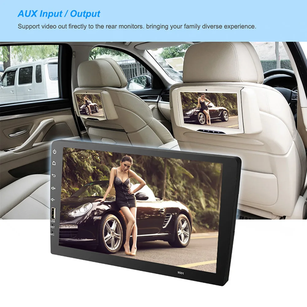 Universal Multimedia Head Unit - 9 Inch Android Radio