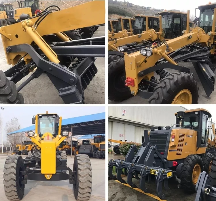 Engine 135 hp Motor Grader Gr135 Motor Grader Motor Grader Front Dozer ...