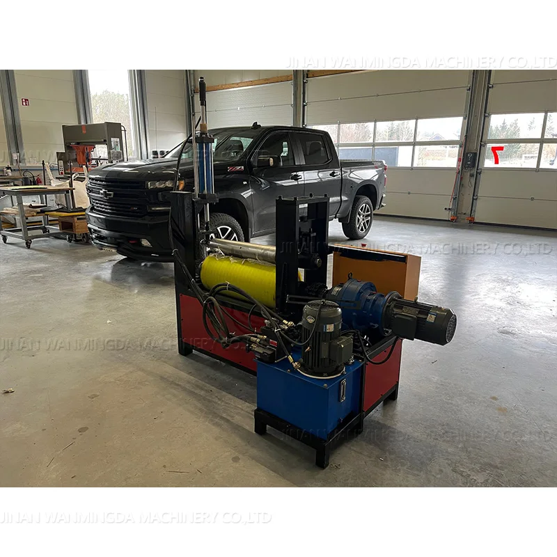 Conical vent cap Variable diameter cone tube plate rolling machine CNC ...