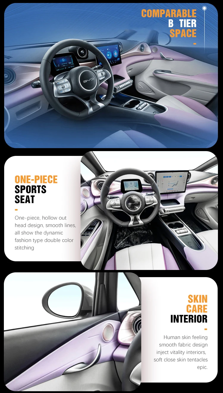 Byd dolphin rhd 130 seal ev 2022, vehículo eléctrico en movimiento ...