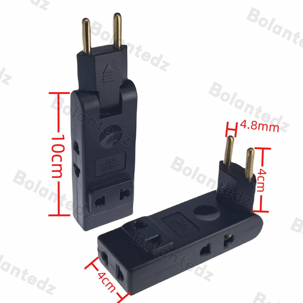 4 in 1 Wall Outlet Extension EU Electrical Socket Adapter