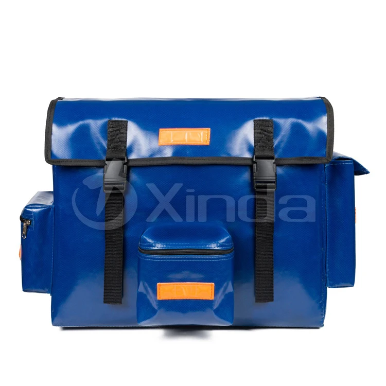 Miner Tool Backpack - Durable Tarpaulin with Reflective Strips