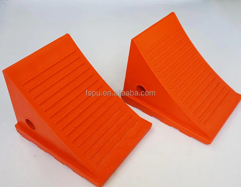 Indonesia Hot Sales Polyurethane Wheel Chock For Mining Truck Truck ...