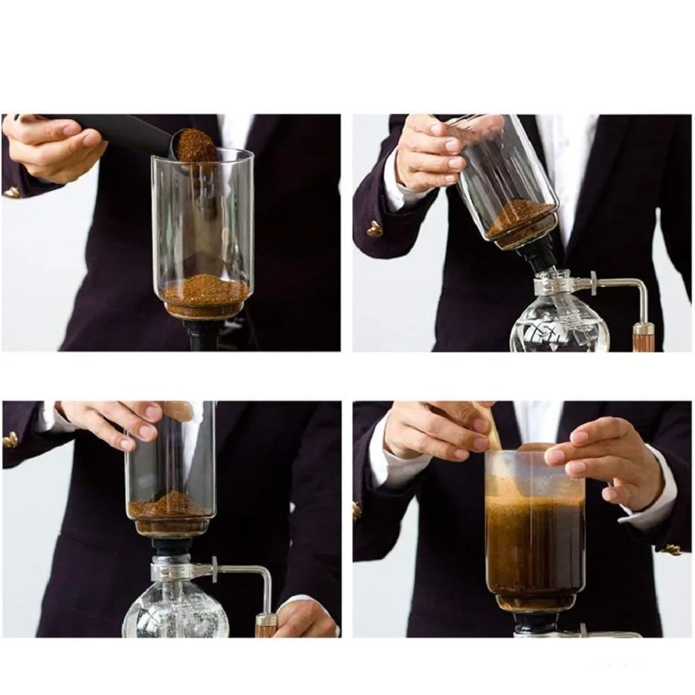 Custom Logo Siphon Syphon Tabletop Siphon Coffee Maker Easy To Operate ...