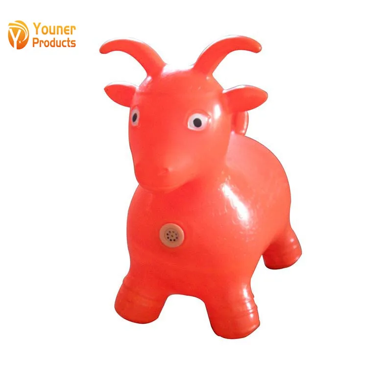 16P Kids Inflatable Bouncing Goat Animal Jumping Lamb Toys
