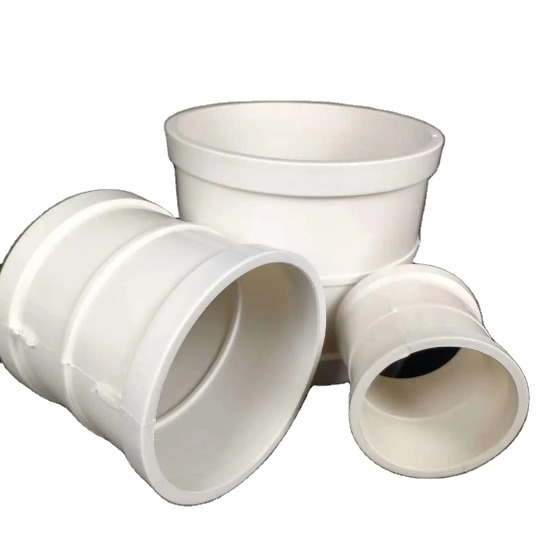 110PVC direct drainage pvc pipe hoop Equal diameter pipe hoop pvc ...