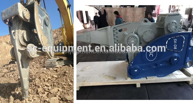 High Engine Power Underwater Operation Mining Vibro Excavator 30-33 Ton ...