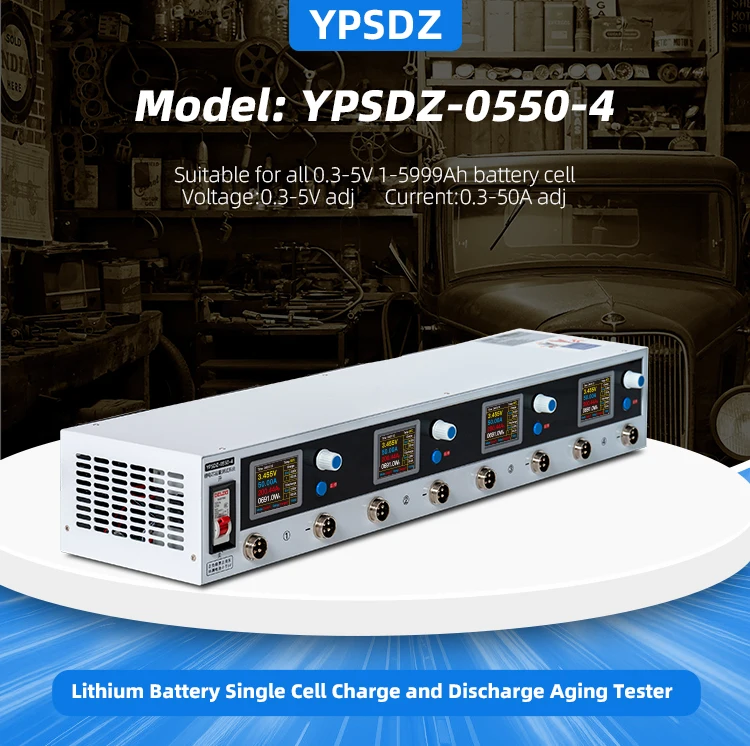 4 Channel Battery Analyzer Li-ion Battery Charging And Discharging ...