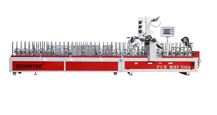 Wood Frame Making PVC Profile Wrapping Machine by ZZCHRYSO