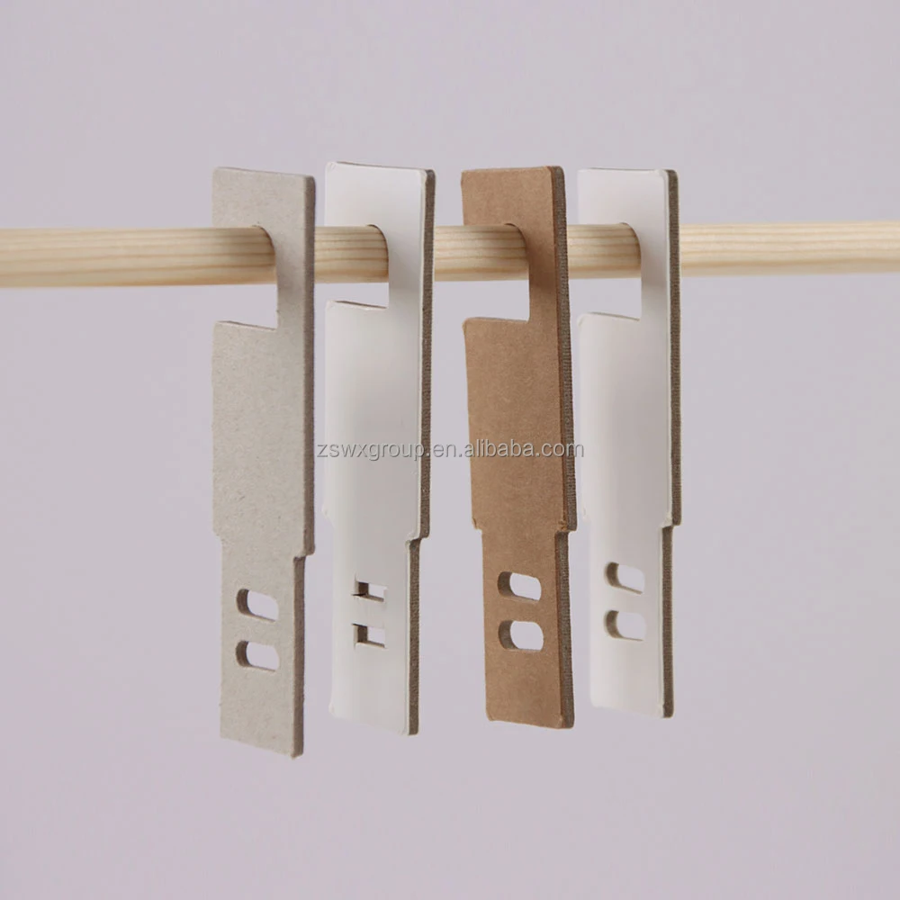 Custom Cardboard Paper Hanger Hook Product with Hole Sock Display ...