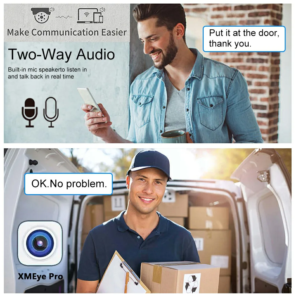 XM 4K PTZ Camera - 36X Zoom, 8MP, Two-Way Audio, Waterproof