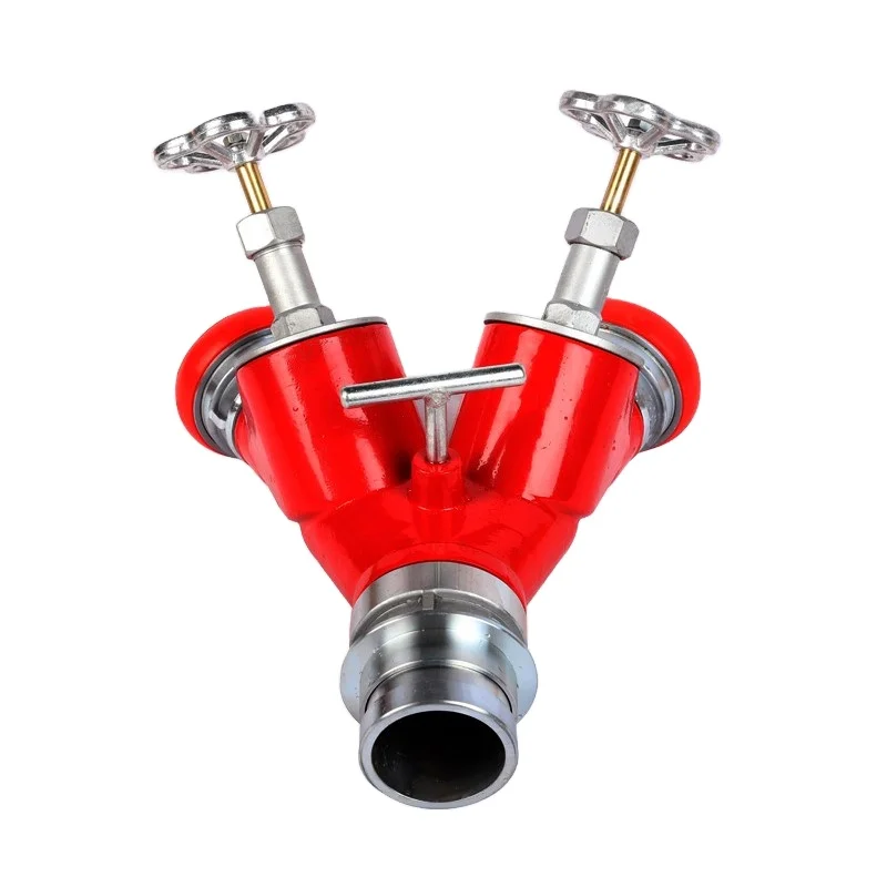 Xhyxfire Aluminum Y Type Fire Hydrant Water Divider BS