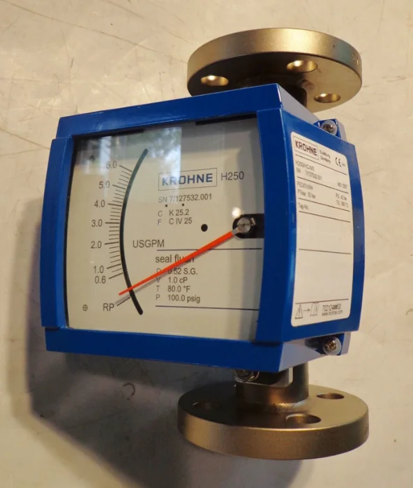 Krohne H250 M40 Variable Area Flowmeter for Liquids and Gases