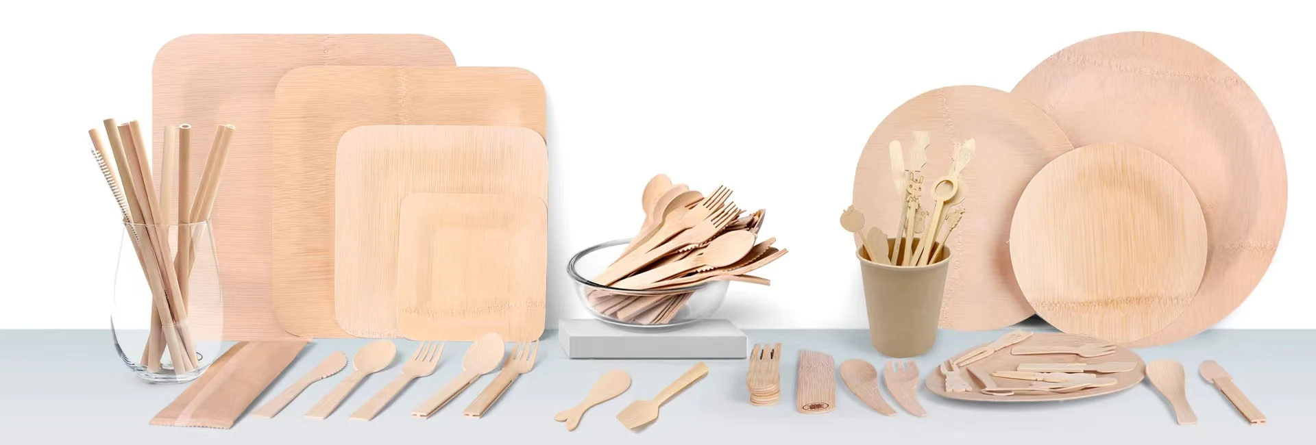 Disposable Bamboo Kabob Skewer Hamburger Sandwich Party Bamboo Bbq ...