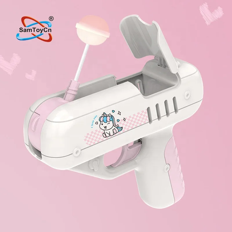 Samtoy Custom Halloween Sweet Shoot Lollipop Holder Candy Toys Plastic ...