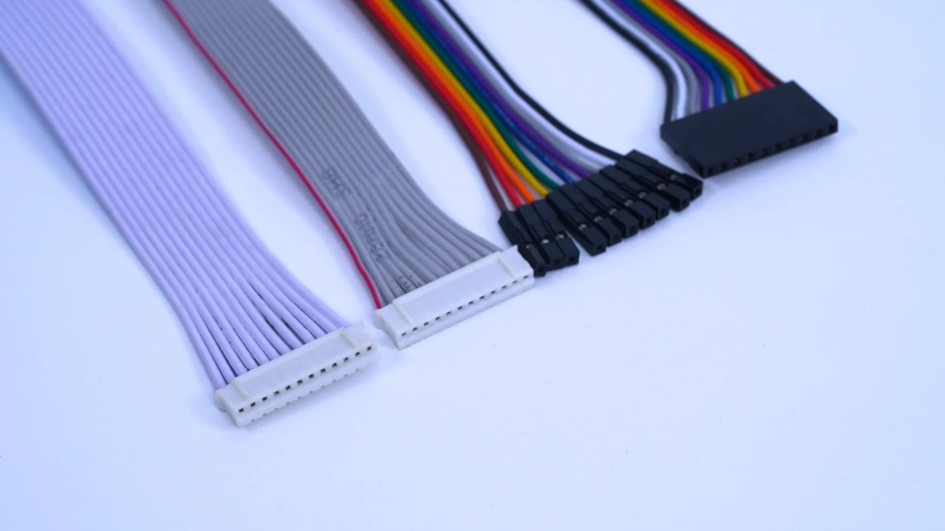 0.5mm/0.8mm/1.0mm/1.25mm/2.0mm/2.54mm Pitch Custom Ffc 40 Pin Ribbon ...