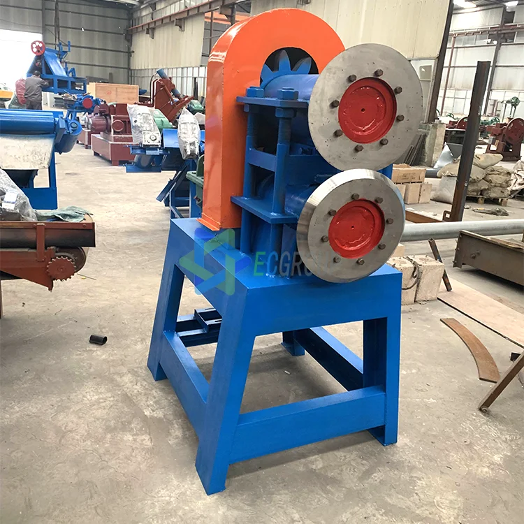 ISO certificate waste tire cutter rubber tire grinder tire recycling ...