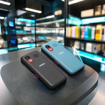 Uniwa V1000 Custom 3g 4g Feature Phone With Keypad And Sos For Seniors ...