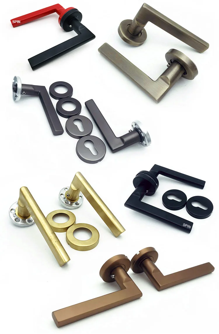 Modern Mortise Door Lock Set for Double Front Door Security