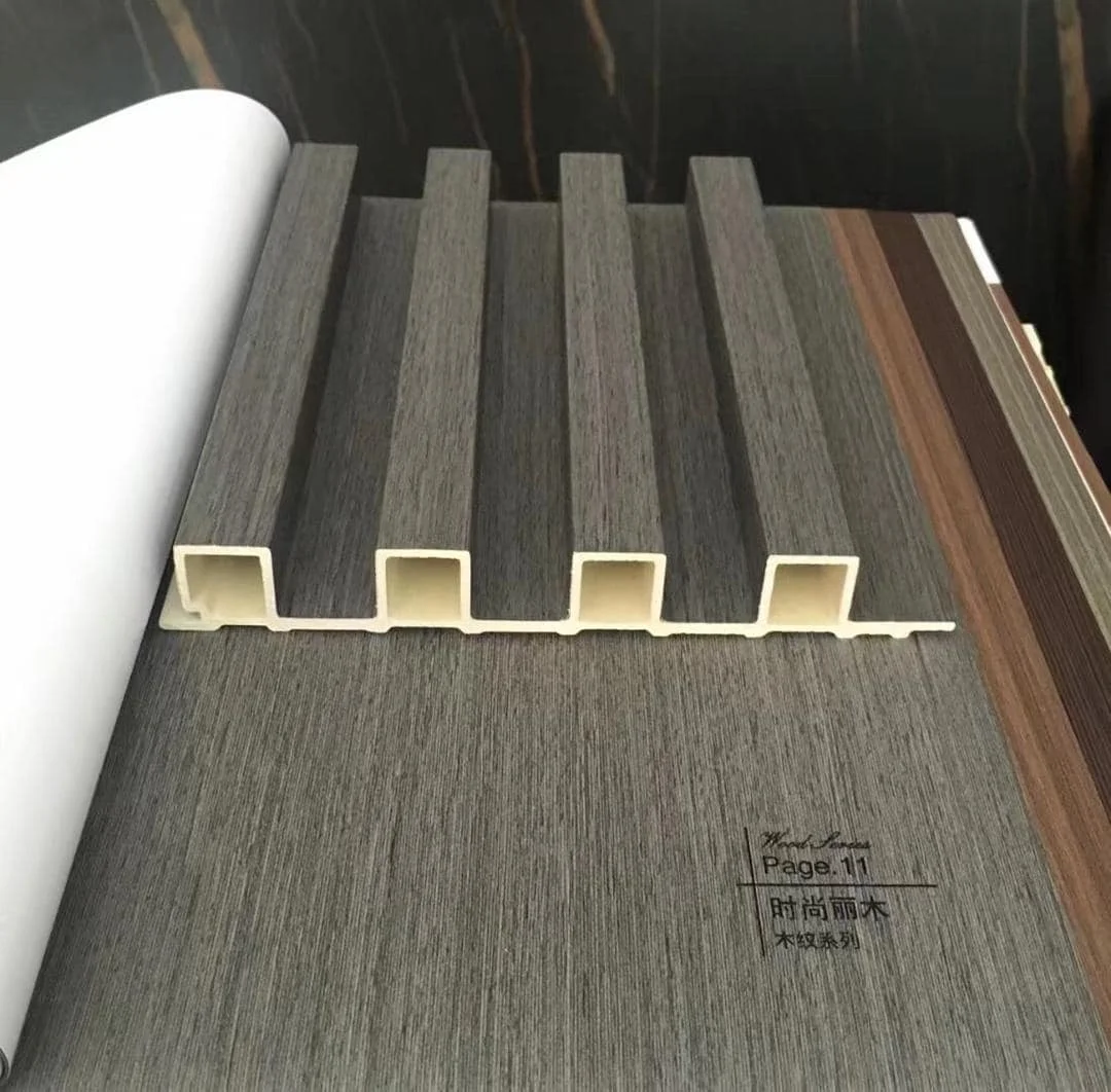 Indoor 3d Slat Pvc Wall Decor Panel Wpc Flutted Wall Panel| Alibaba.com