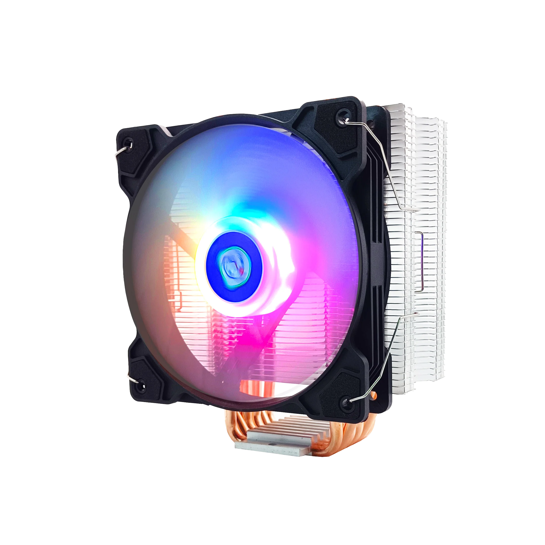 Cooling Fan Light Temperature Control Cpu Pc Case Copper Pipe Heat ...
