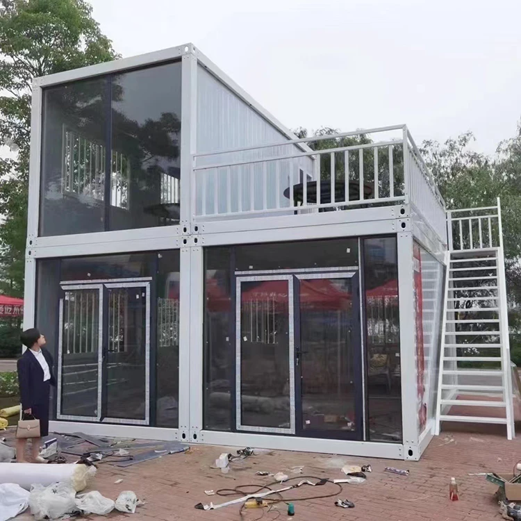 Factory Custom Prefab Town Modular Container House Easy Assembly Homes ...