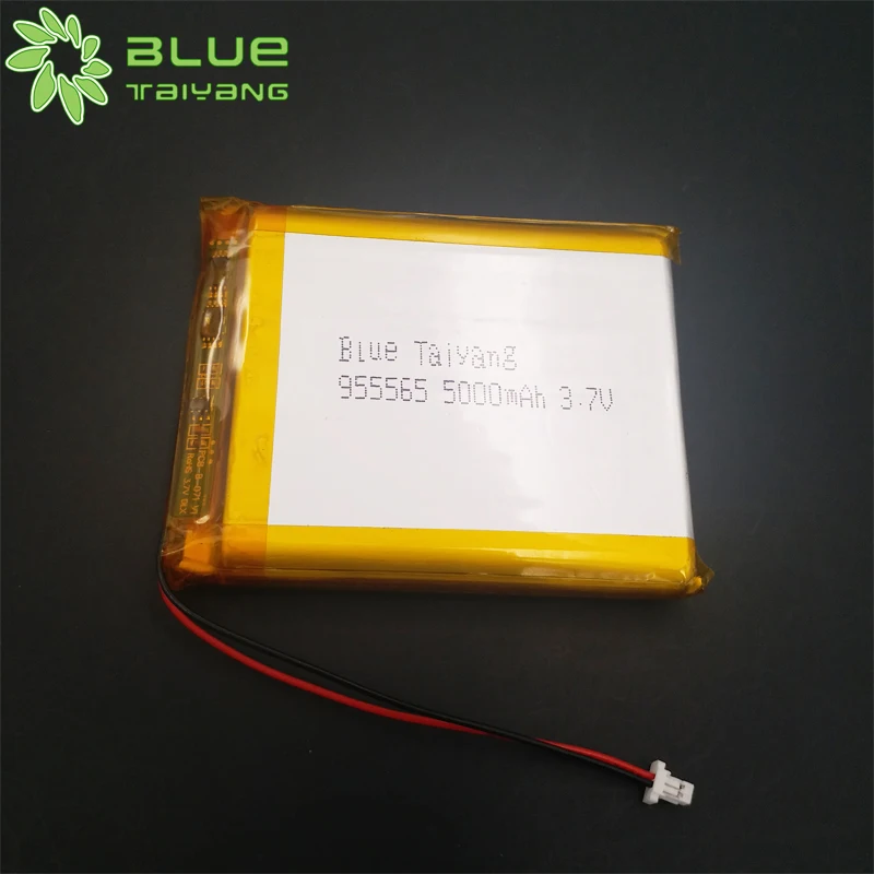 955565 Li-Ion Polymer Battery - 5000mah 3.7v 18.5wh Lipo