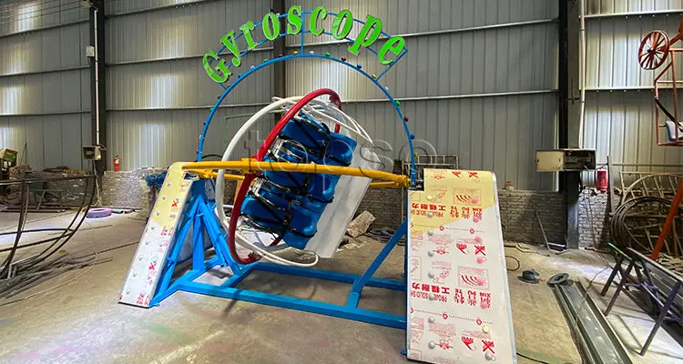 Carnival Rides - Customized Human Gyroscope Manual Operation