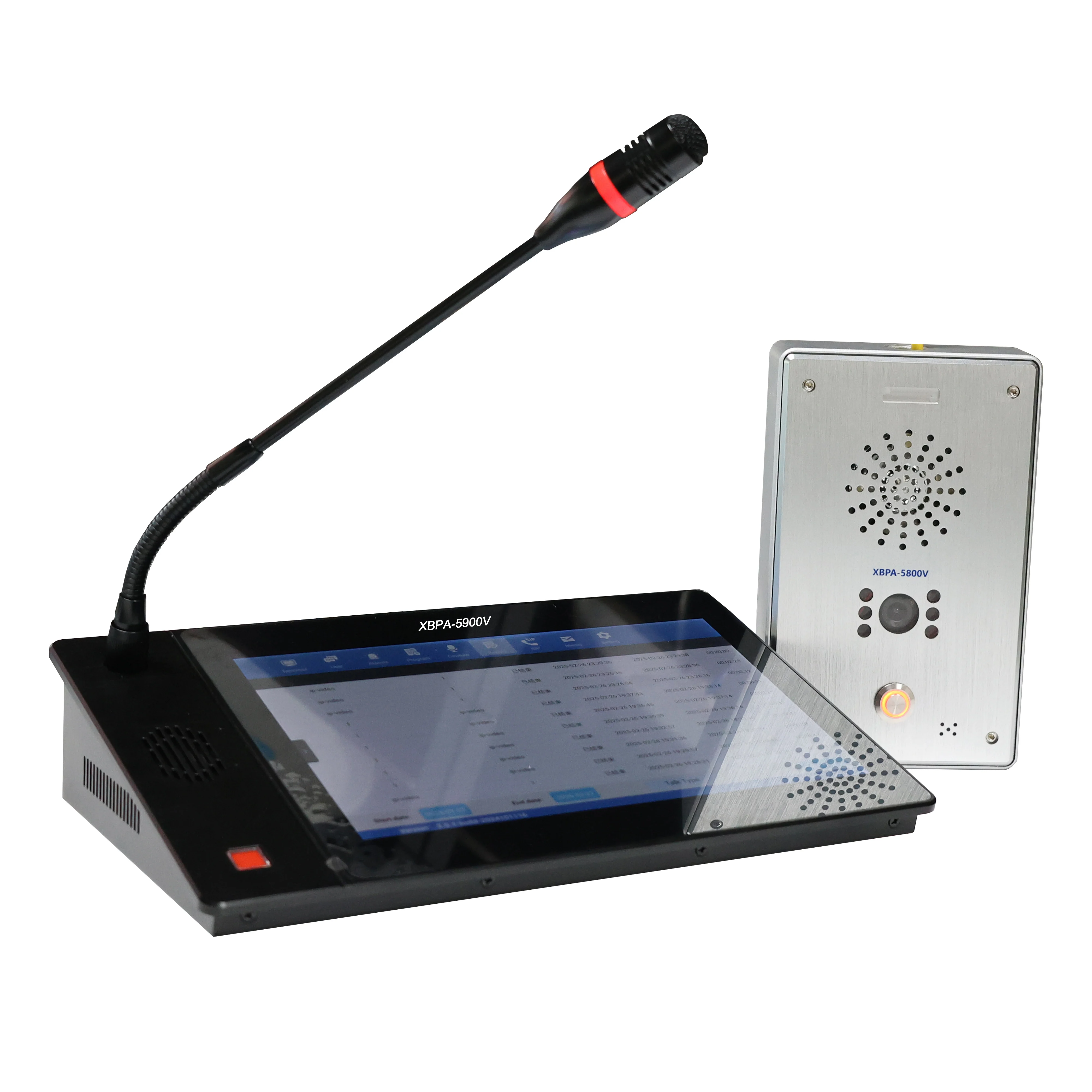 IP Audio Intercom System with Two-Way No-Delay SOS Help