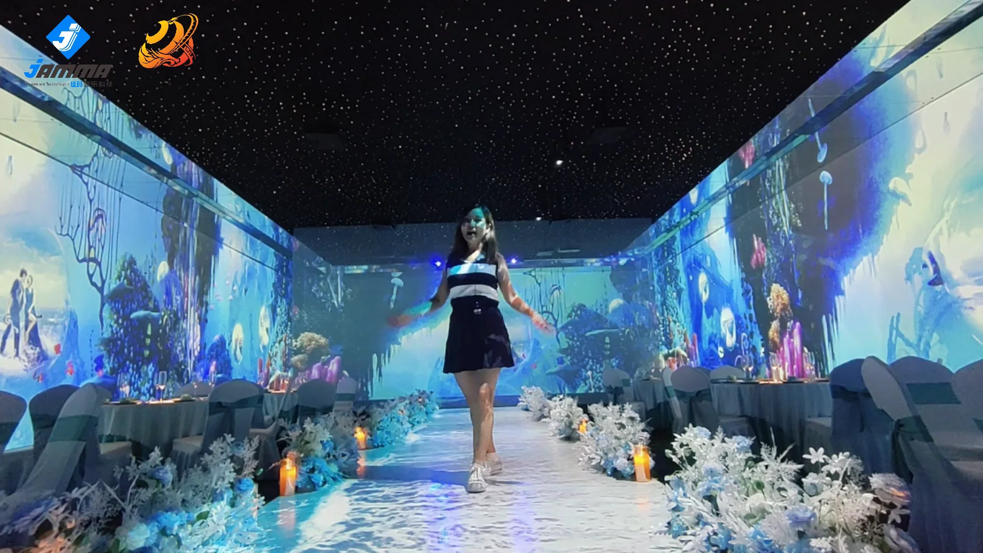 New&hot Immersive Interactive Projection Wall Interactive Projection ...
